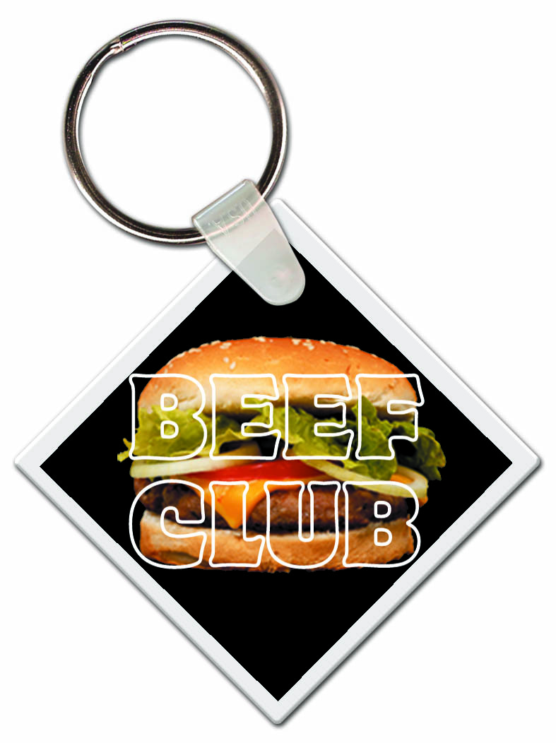 Printed Soft Rubber Key Tags